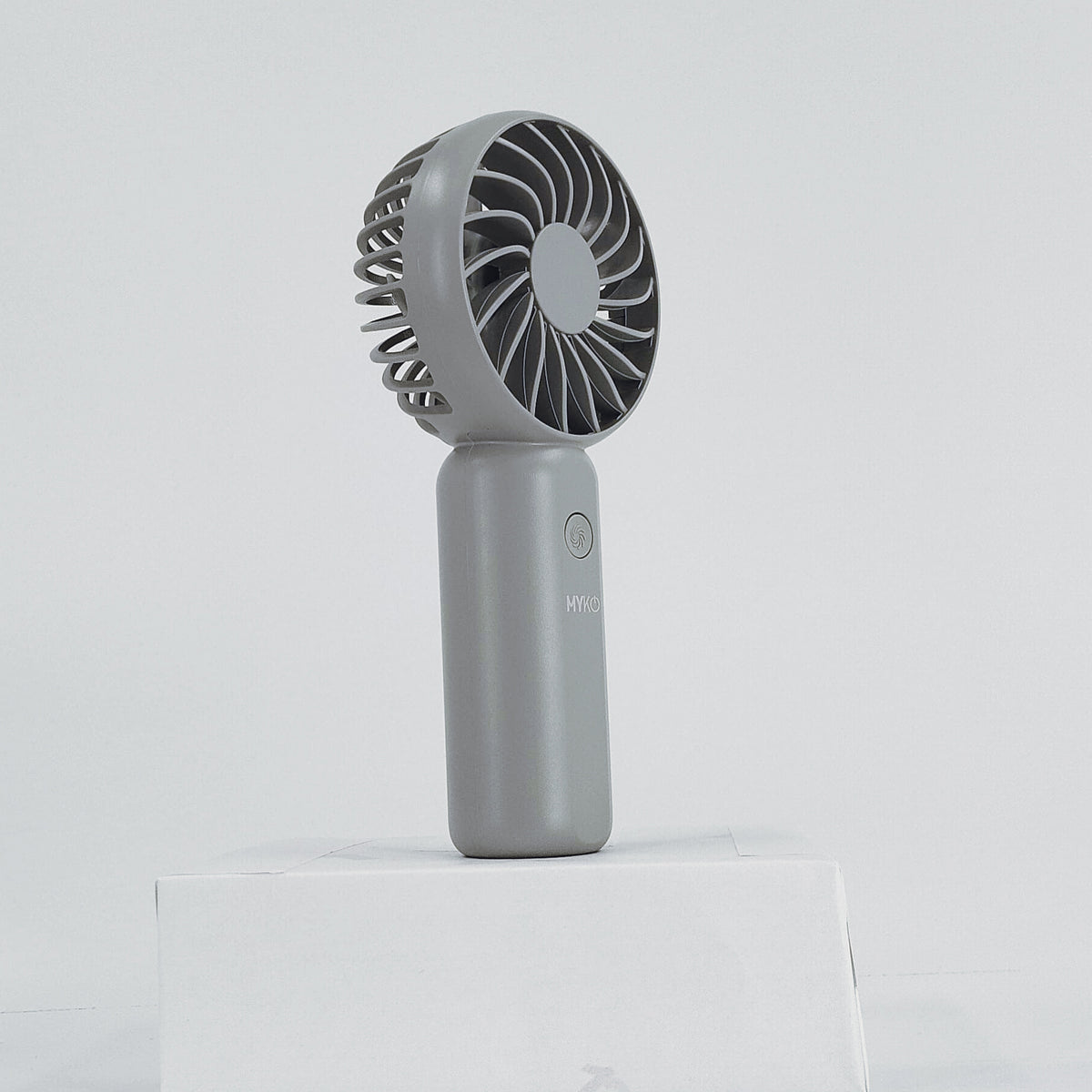 MYKO USB Portable Handheld Fan 1200mAh Grey#MYKO_UF002GY – JAPAN HOME ...