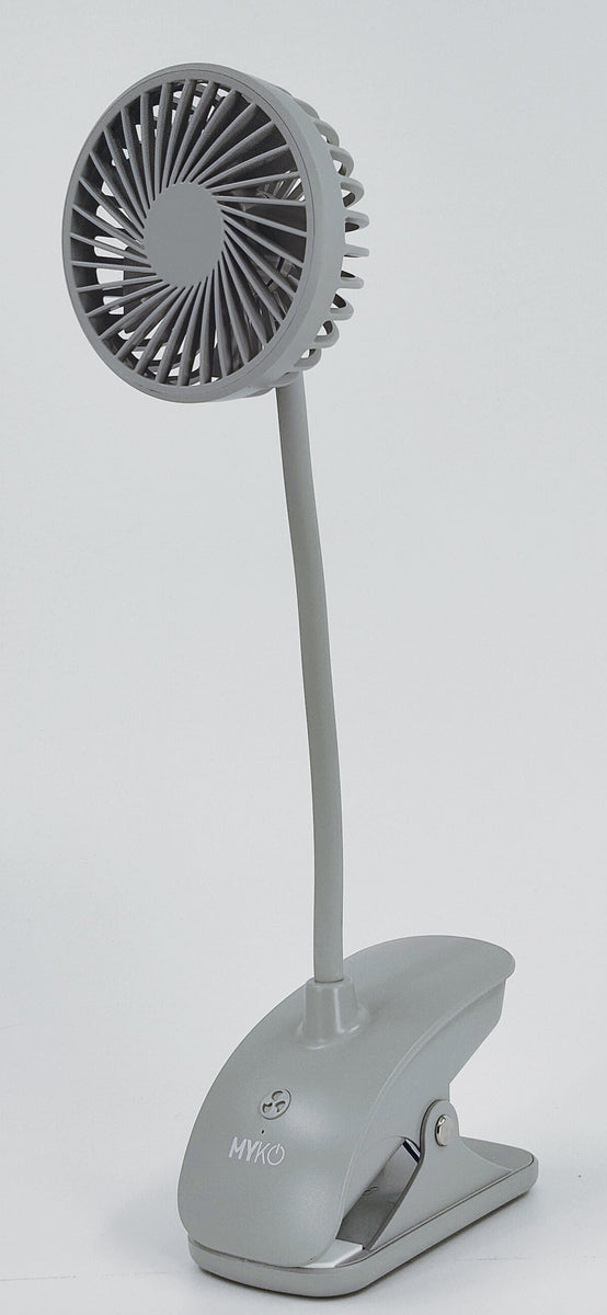 MYKO USB Clip Fan 1200mAh #MYKO_UF003GY – JAPAN HOME SINGAPORE