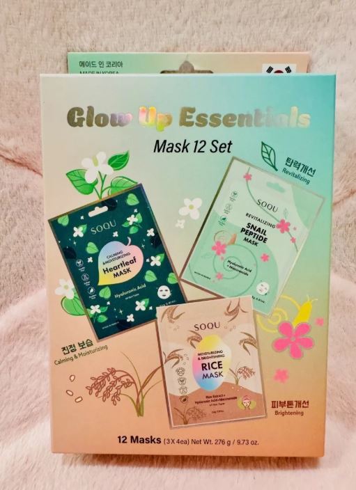 SOQU Glow Up Essentials Face Mask 12s – JAPAN HOME SINGAPORE