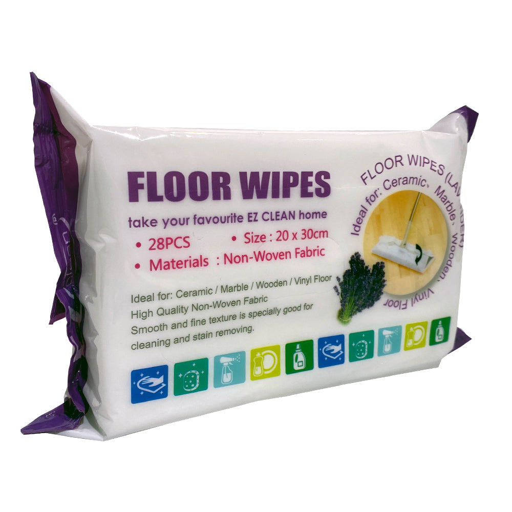 Ez Clean Floor Wipes Lavender 28pcs - Japan Home – JAPAN HOME SINGAPORE